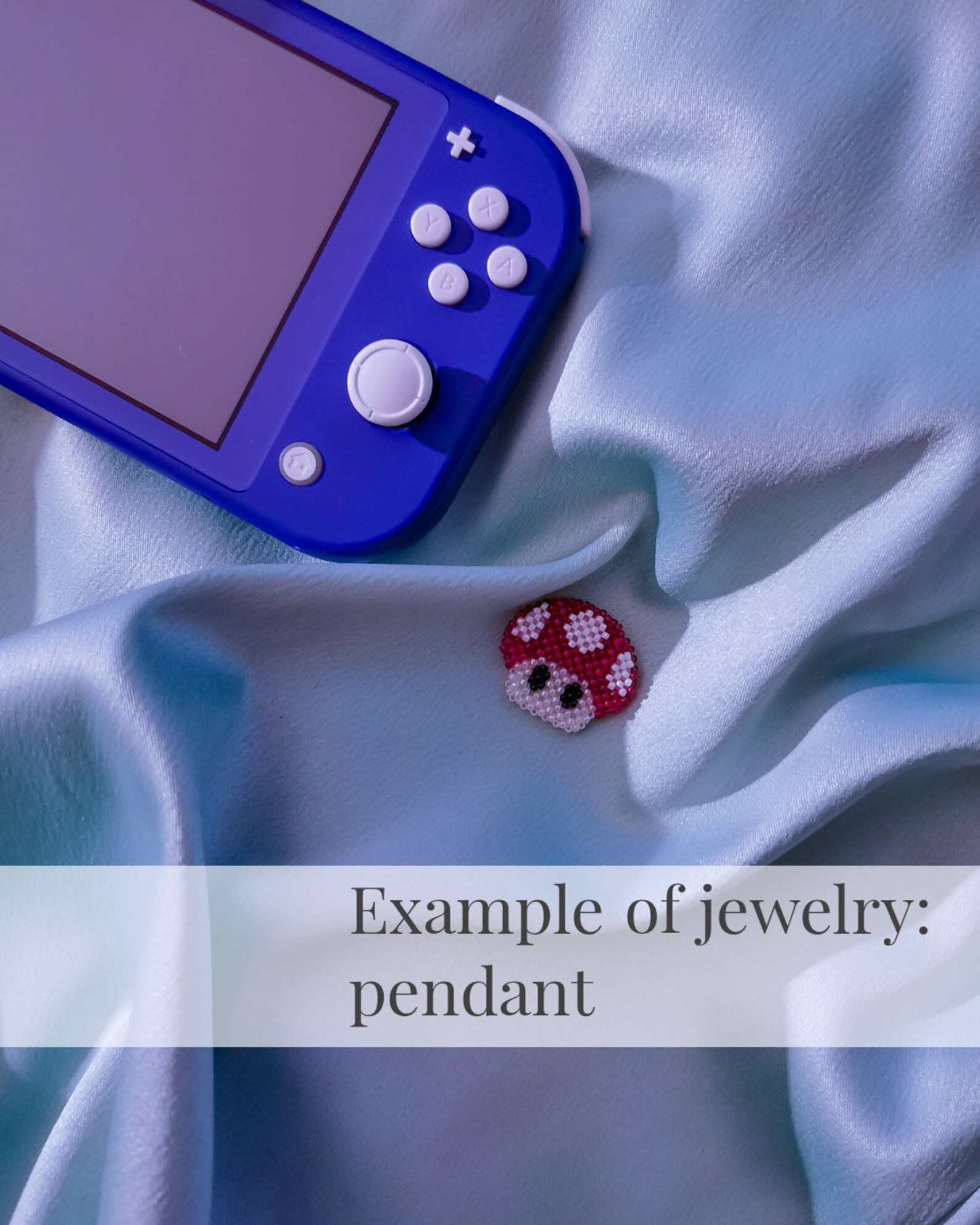 Pendant Toad | Super Brothers | Seed Bead | Beading Pattern RAW Right ...