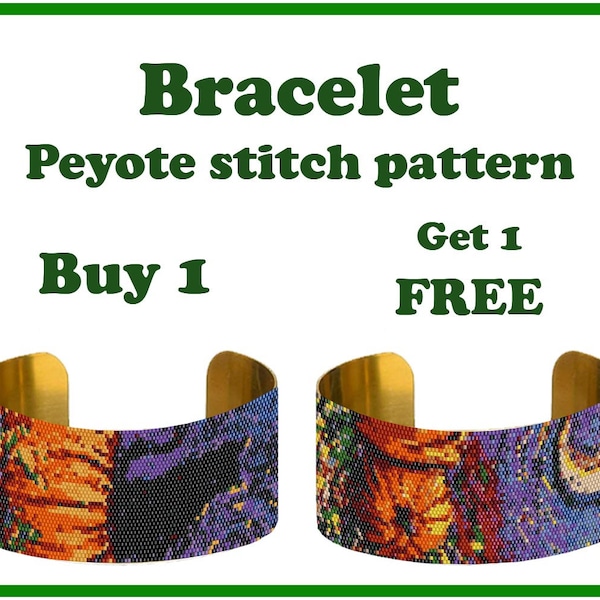 Free Peyote Bracelet Patterns - Etsy
