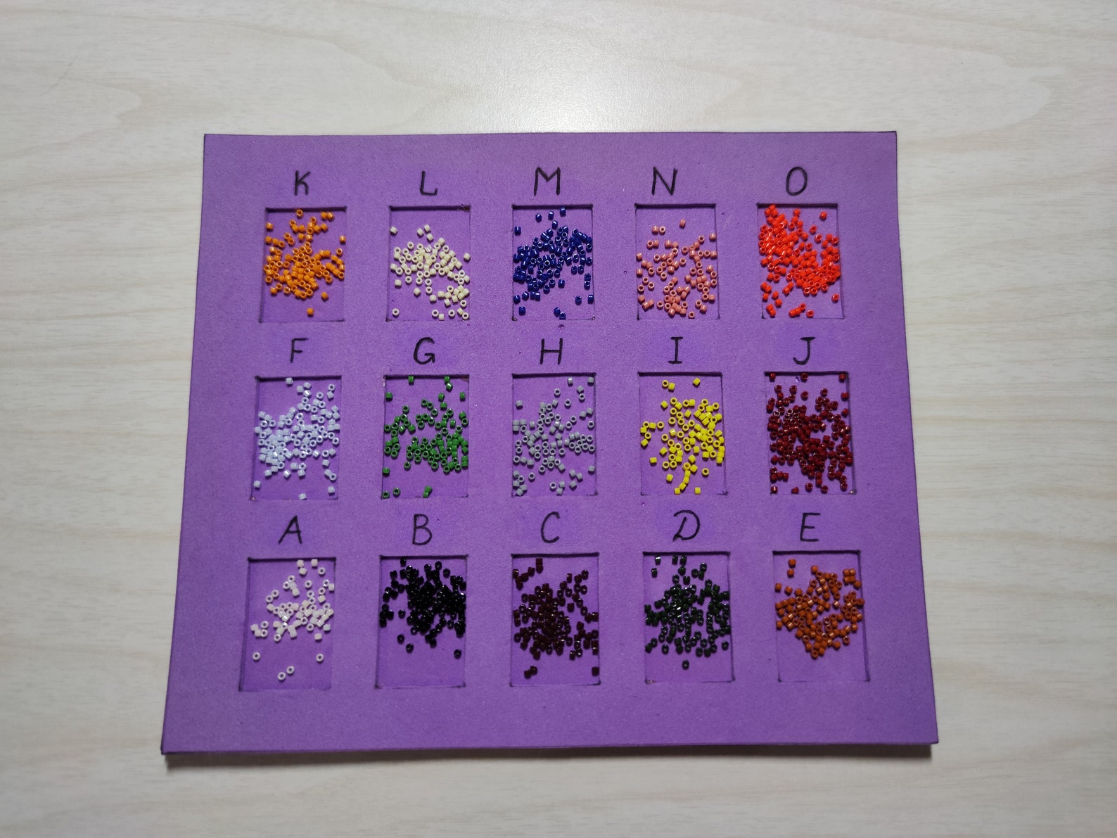 DIY Bead Tray | Tutorial for Bead Container | Instruction for Bead ...