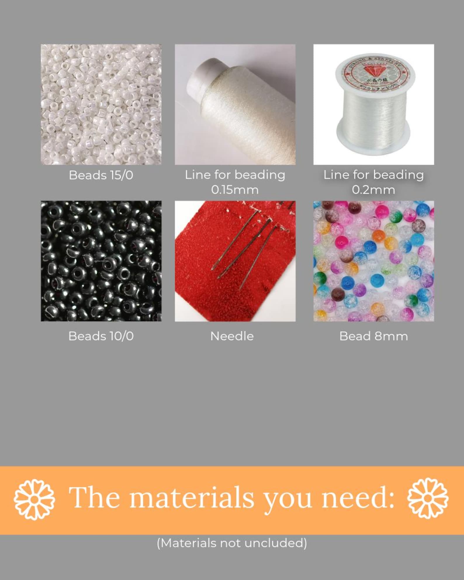 Pendant Popcorn | Beaded Jewelry | Seed Bead | Beading Pattern | Square ...