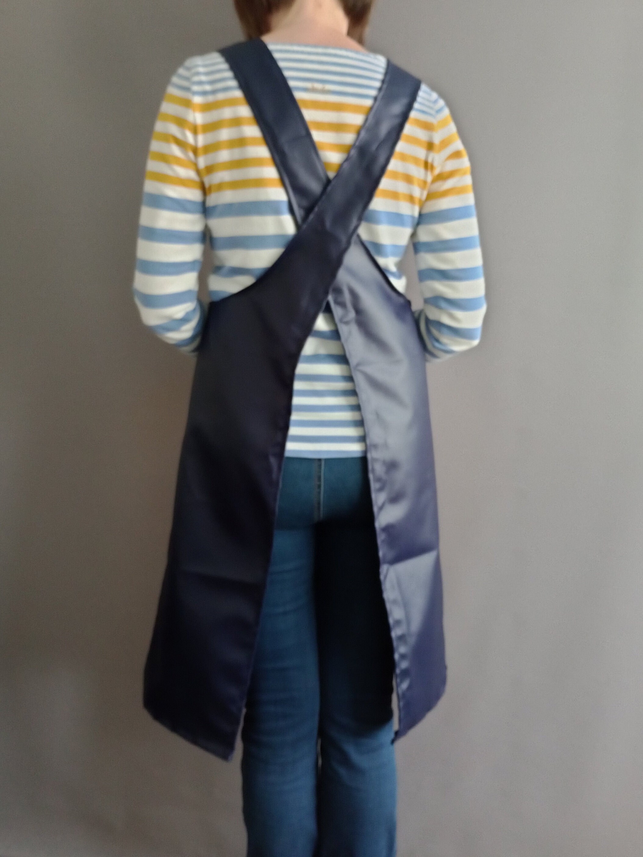 Craft Apron, Pottery Apron, Cross Back Apron, P U Coated Cross Back ...