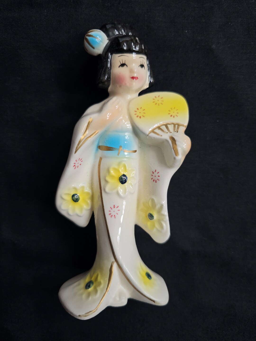 1950's Japanese Kitsch Geisha Girl Ceramic Figurine - Etsy