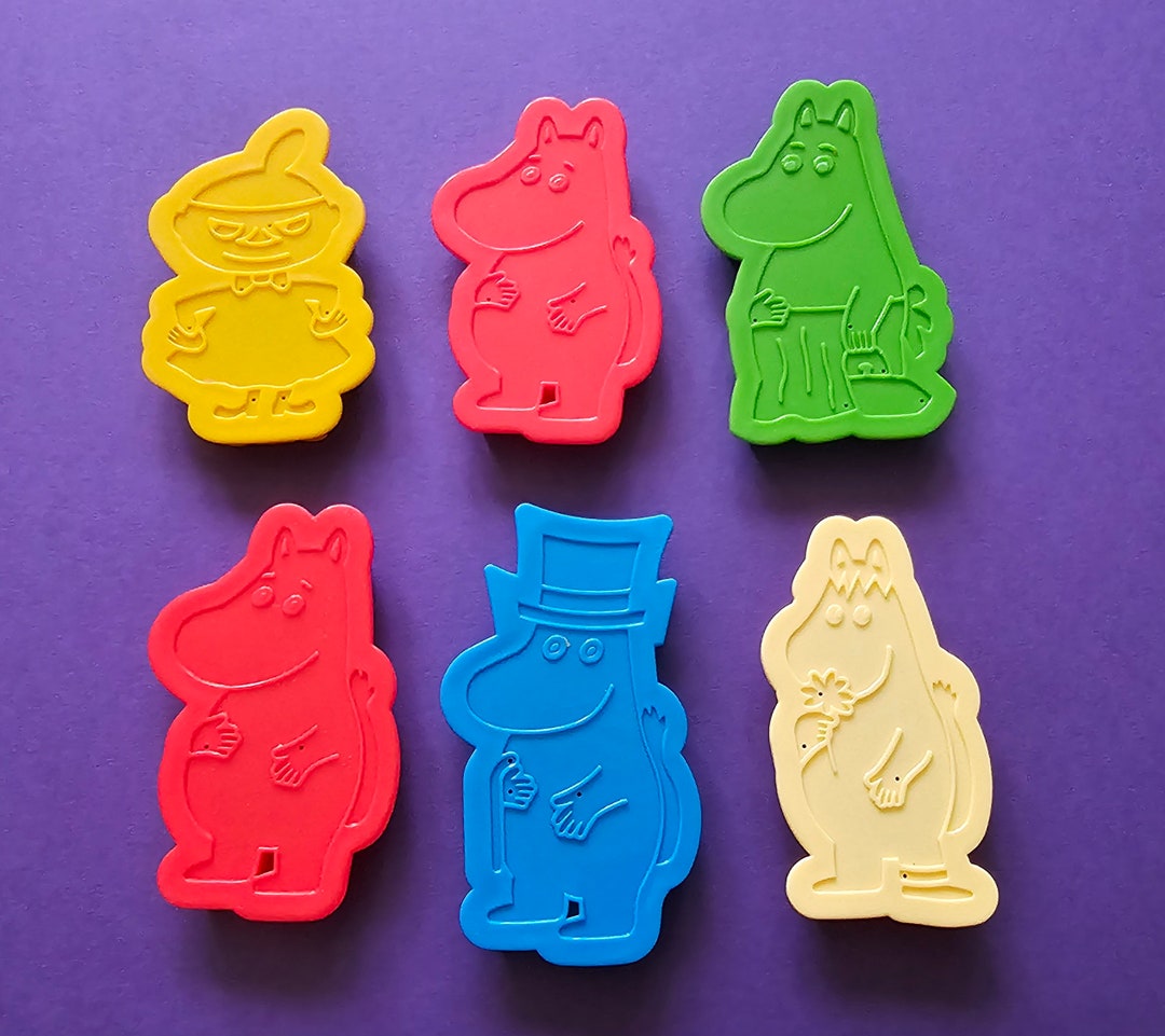 6 MOOMIN CHARACTERS Cookie Cutters - Etsy