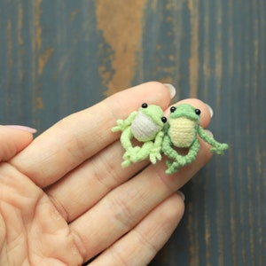Crochet FROG Pattern Baby Frog Amigurumi: Make Your Own the Cutest ...