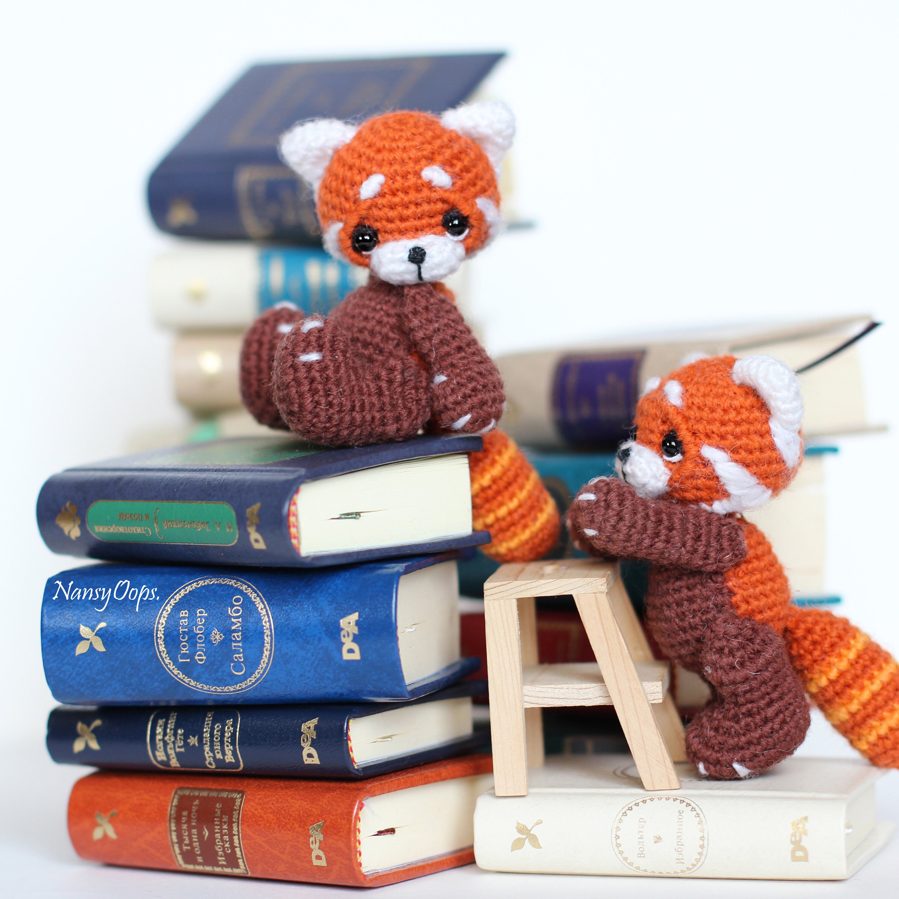 Crochet Pattern Red Panda Amigurumi Pattern Kawaii Red Panda - Etsy