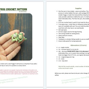 Crochet FROG Pattern Baby Frog Amigurumi: Make Your Own the Cutest ...