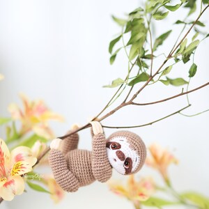 Crochet SLOTH Pattern - Crochet Your Own Adorable Sloth Amigurumi: Easy ...