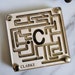 Custom Maze Coasters - Father's Day Gift - Family Gift - Personalized ...