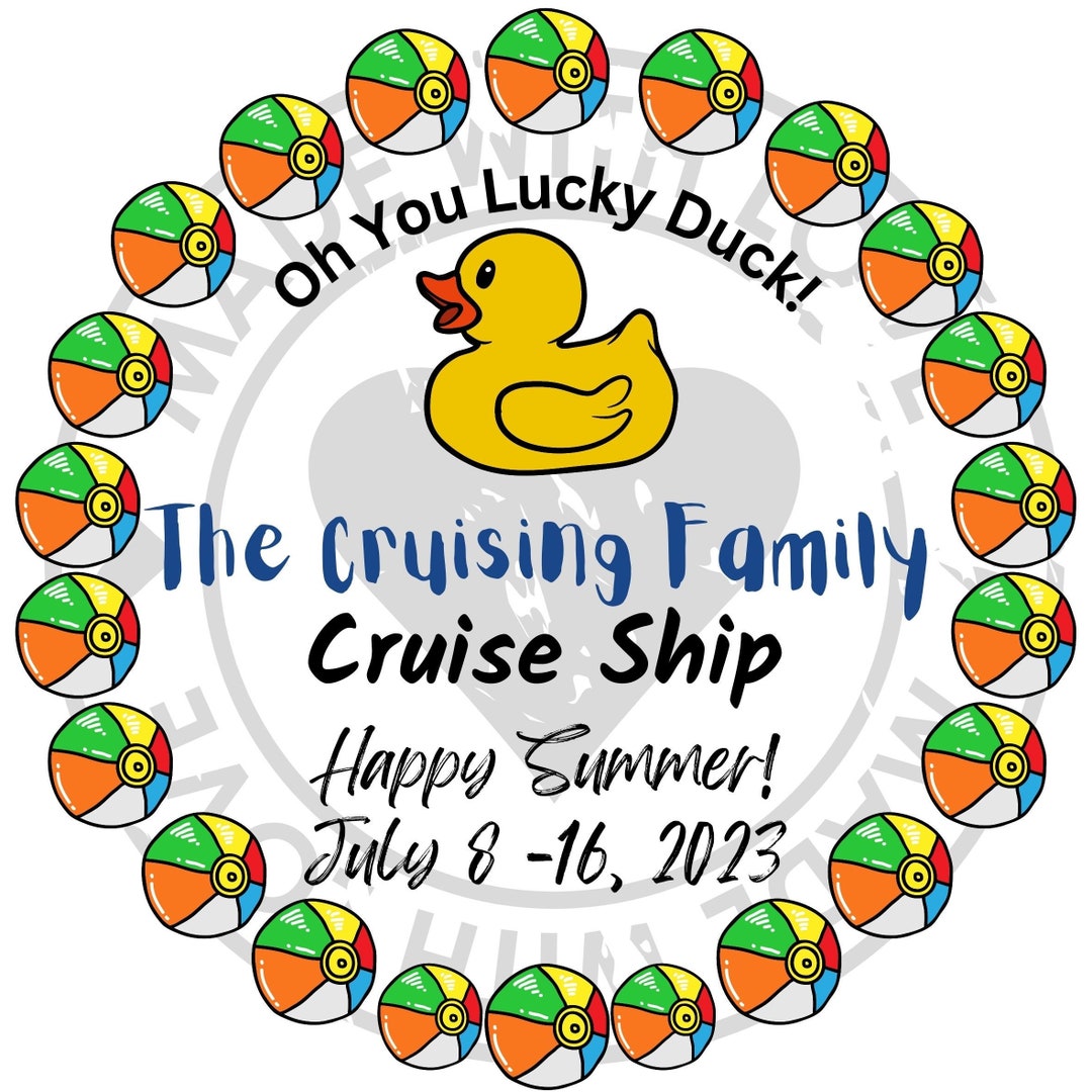 Cruising Ducky CUSTOM 1.5 Round Stickers, Cruising Ducks & Jeepjeep ...