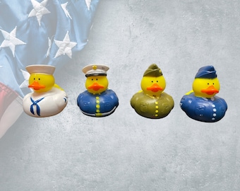Proud Veteran Ducks, 2 Veteran's Day, USMC Birthday, Cruising Ducks ...