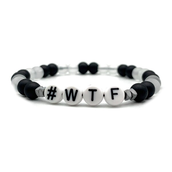 Wtf Bracelet - Etsy