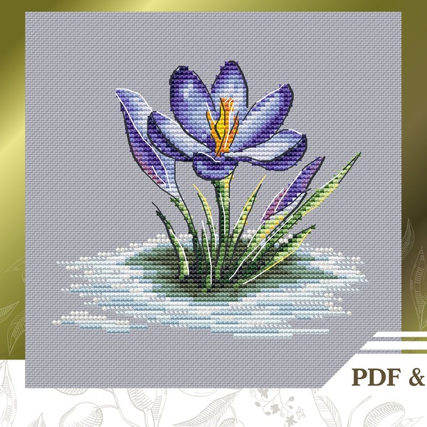 Crocus Pattern - Etsy