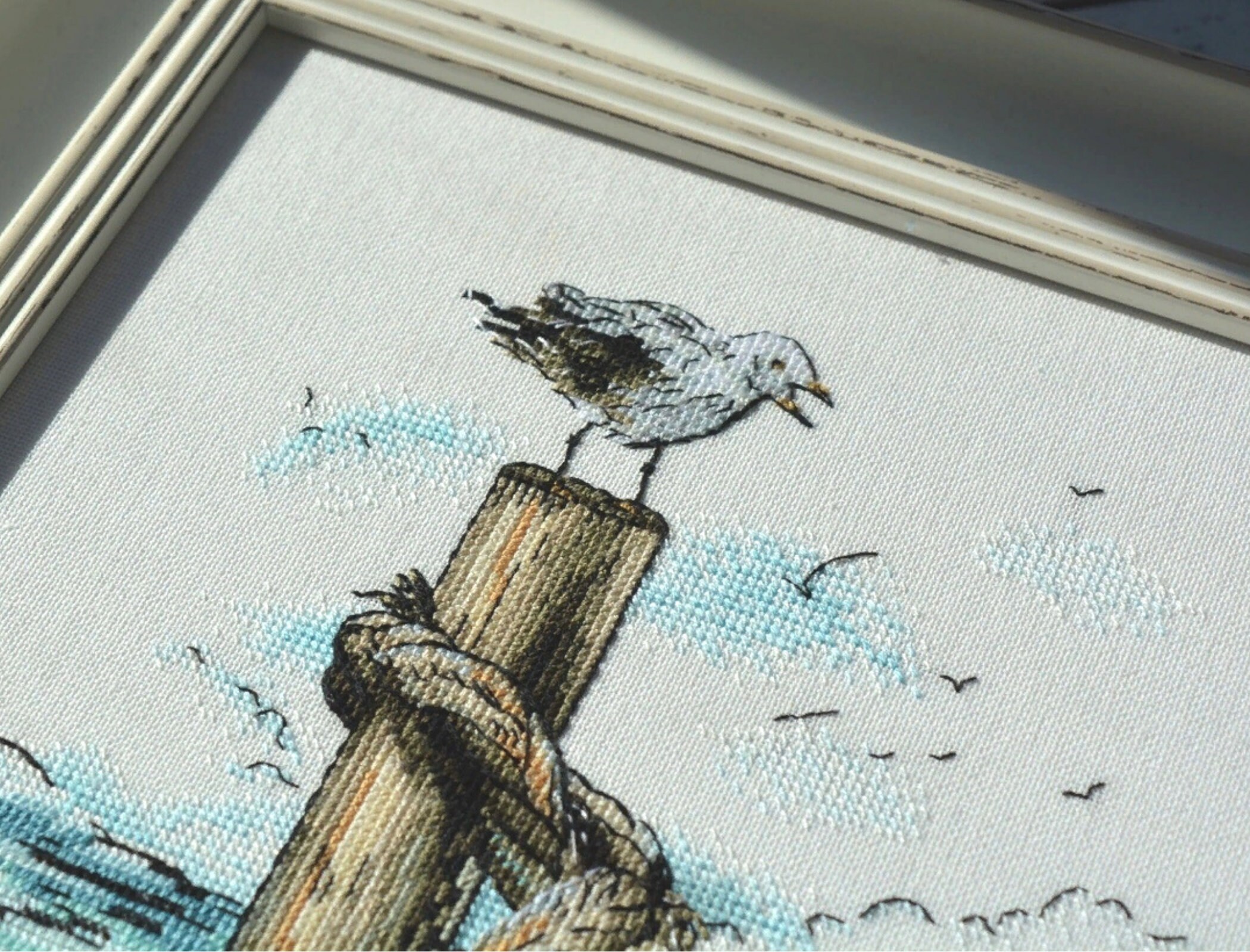 Sea Cross Stitch Pattern PDF Instant Download Nautical Hand - Etsy