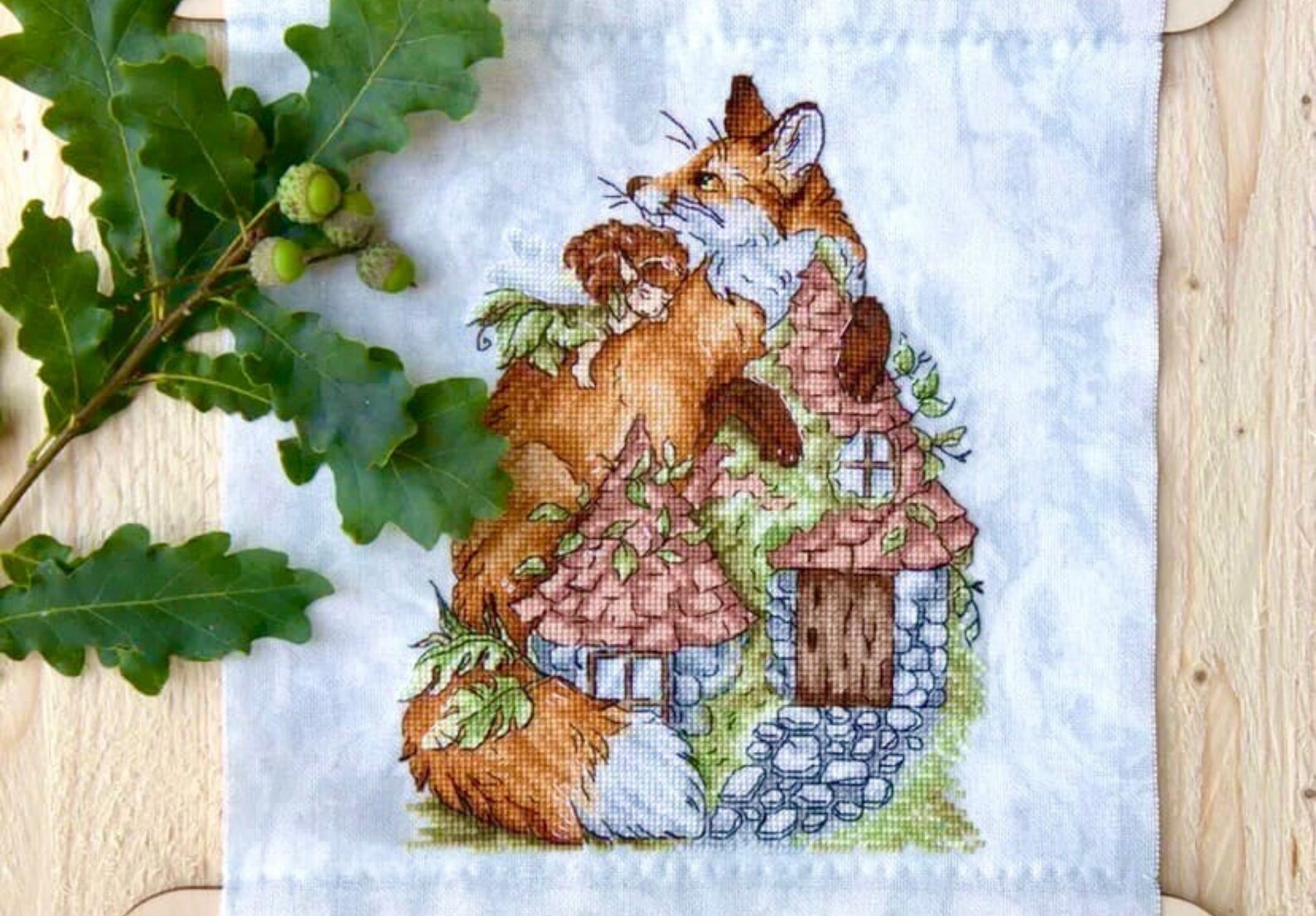 Fairy Cross Stitch Pattern PDF Woodland Cross Stitch Chart - Etsy