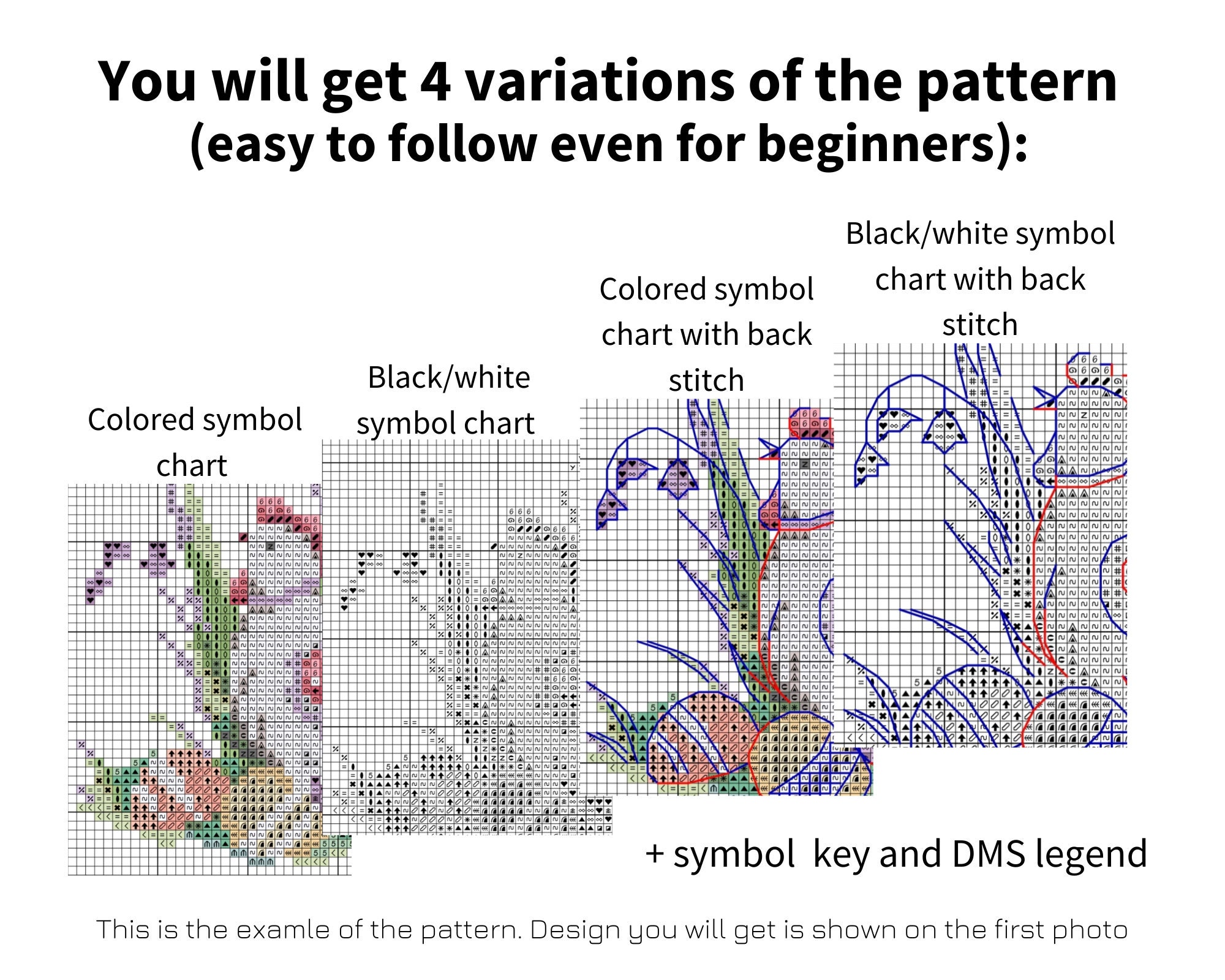 Donkey сross Stitch Pattern PDF, Baby сross Stitch Chart Instant ...