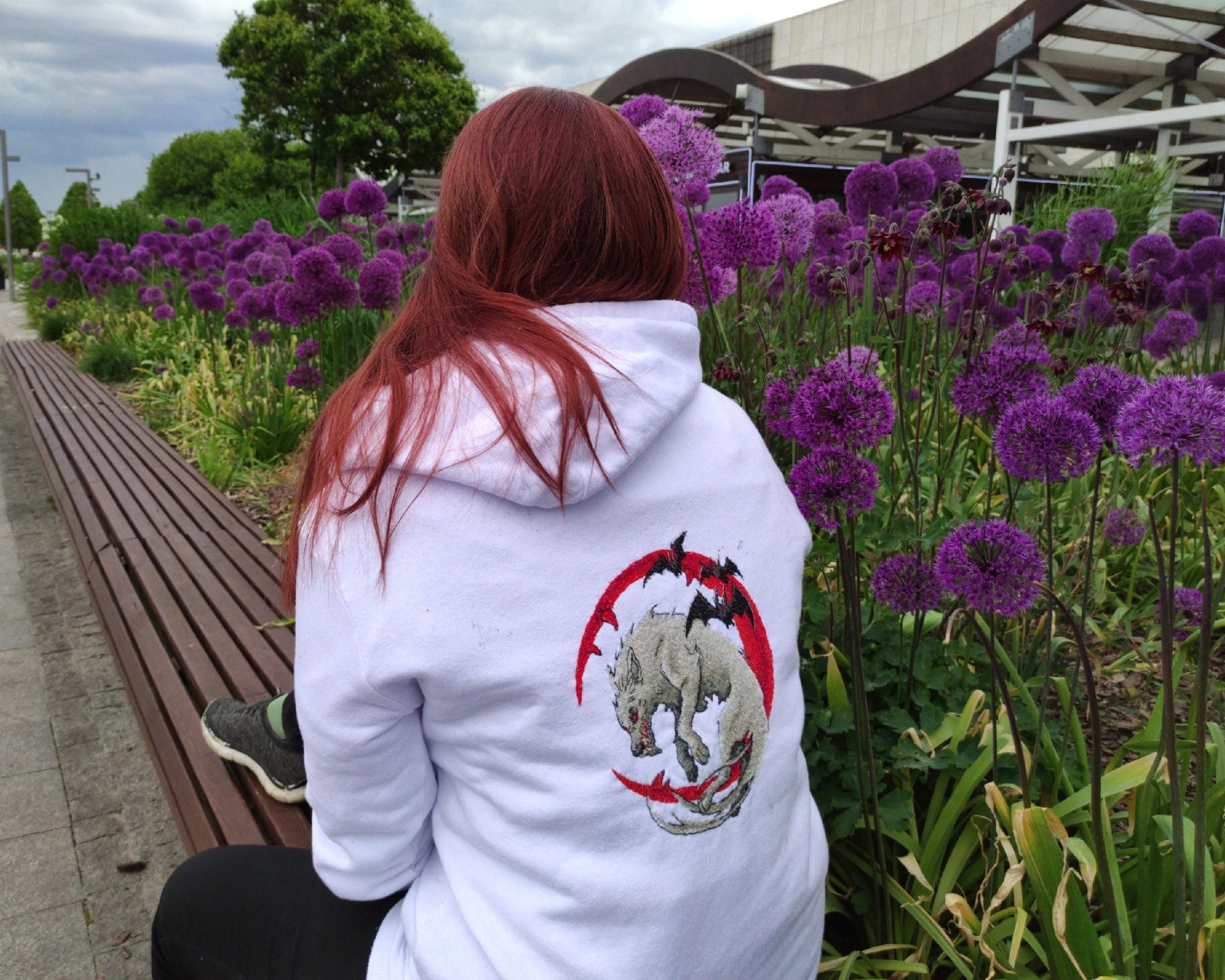 Horror сross Stitch Pattern PDF Night Hunting Werewolf сross - Etsy