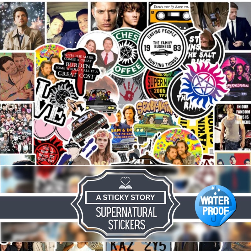 Supernatural Decal - Etsy
