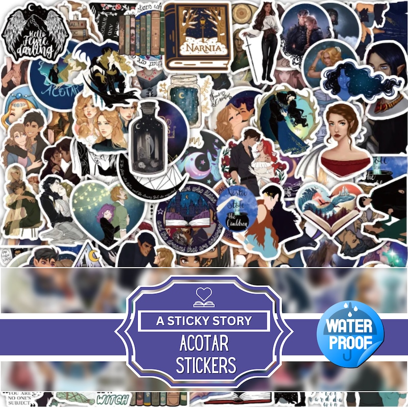 Acotar Stickers - Etsy