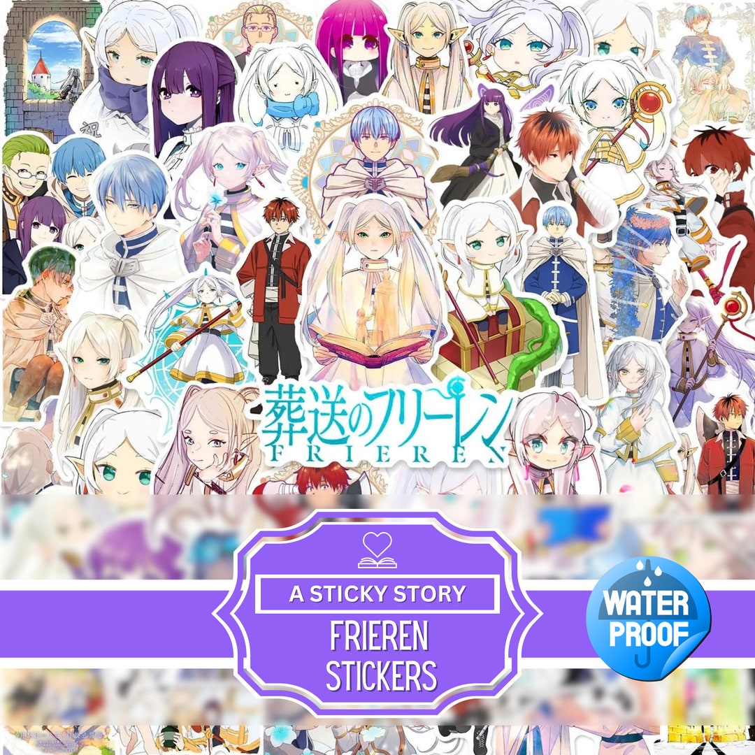 Frieren Sticker, Frieren Stickers, Frieren, Anime Stickers - Etsy