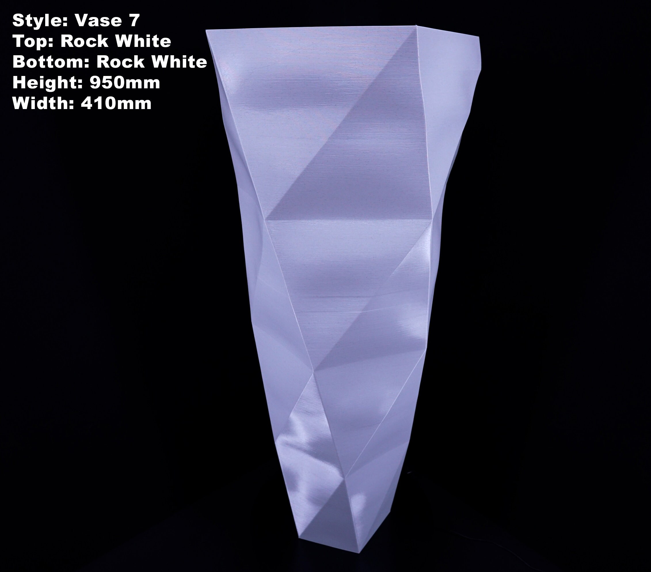 Create Your 3d Printed Vase. 37 Inch VASES! You Pick the Colors With ...