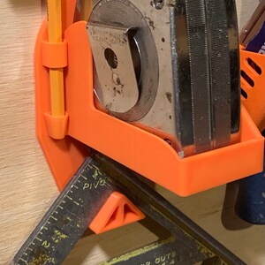 Crosscut Buddy (tape Measure, Square & Pencil Holder) - Etsy