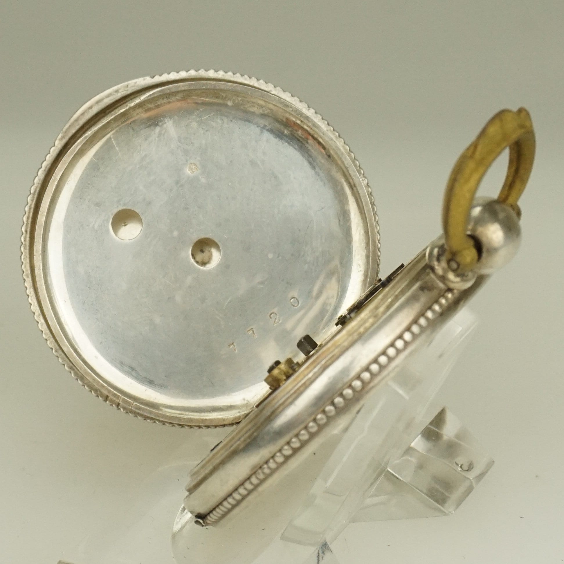 RARE Solid Silver Pocket Watch Antique Men's No Fusee - Etsy