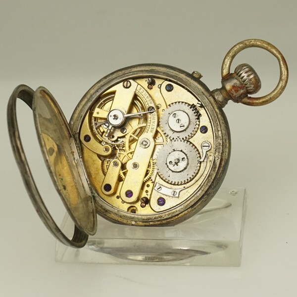 Antique Chronograph Watch - Etsy