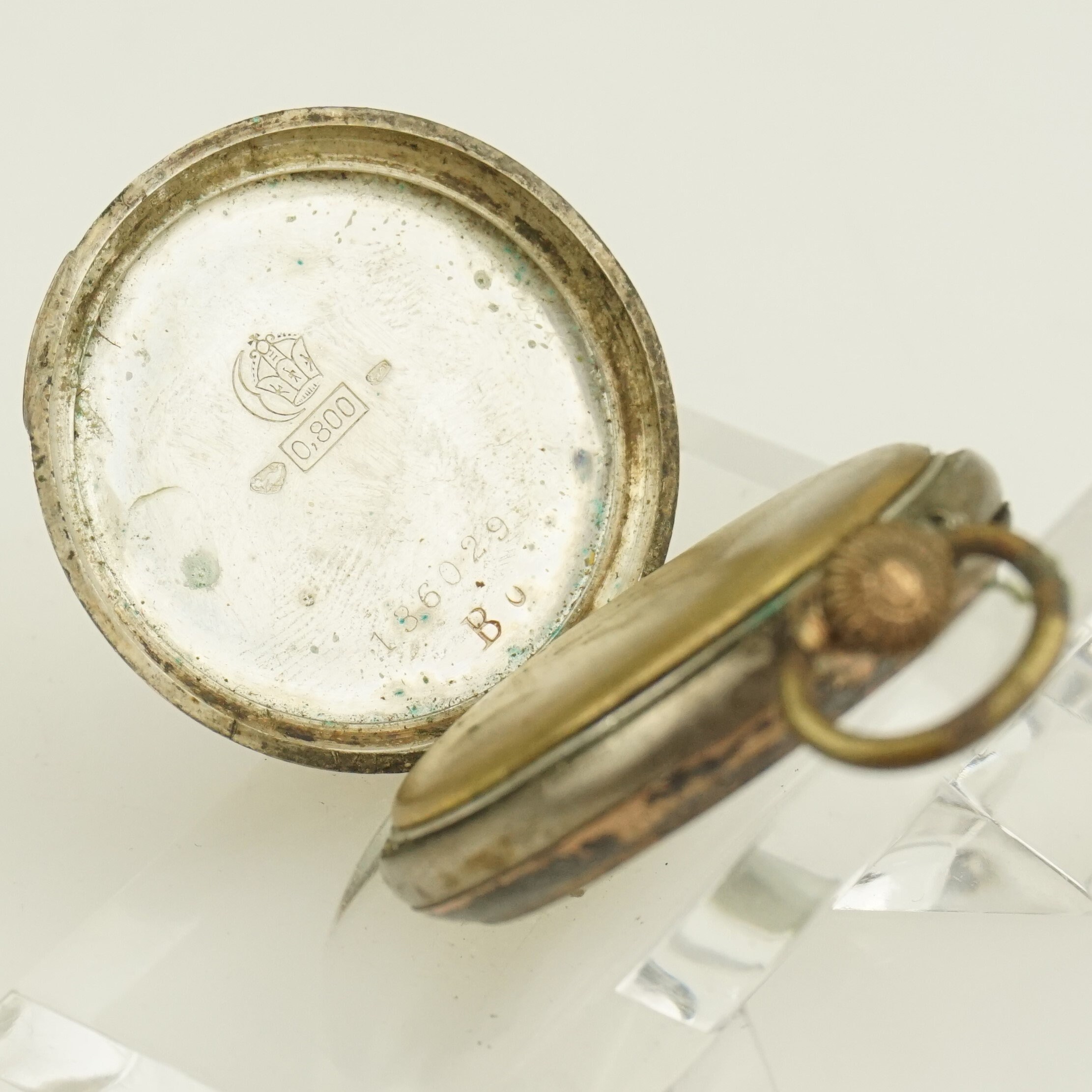 RARE Solid Silver Pocket Watch Antique Men's Ladies No - Etsy