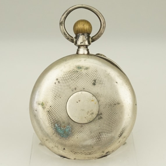 RARE! Solid Silver Pocket Watch Antique Men's Ladies … - Gem