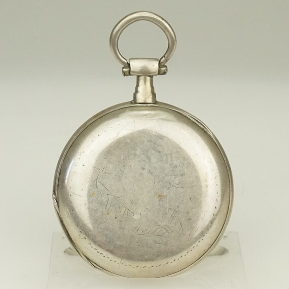 RARE! Solid Silver Pocket Watch Antique Men's Ladies … - Gem
