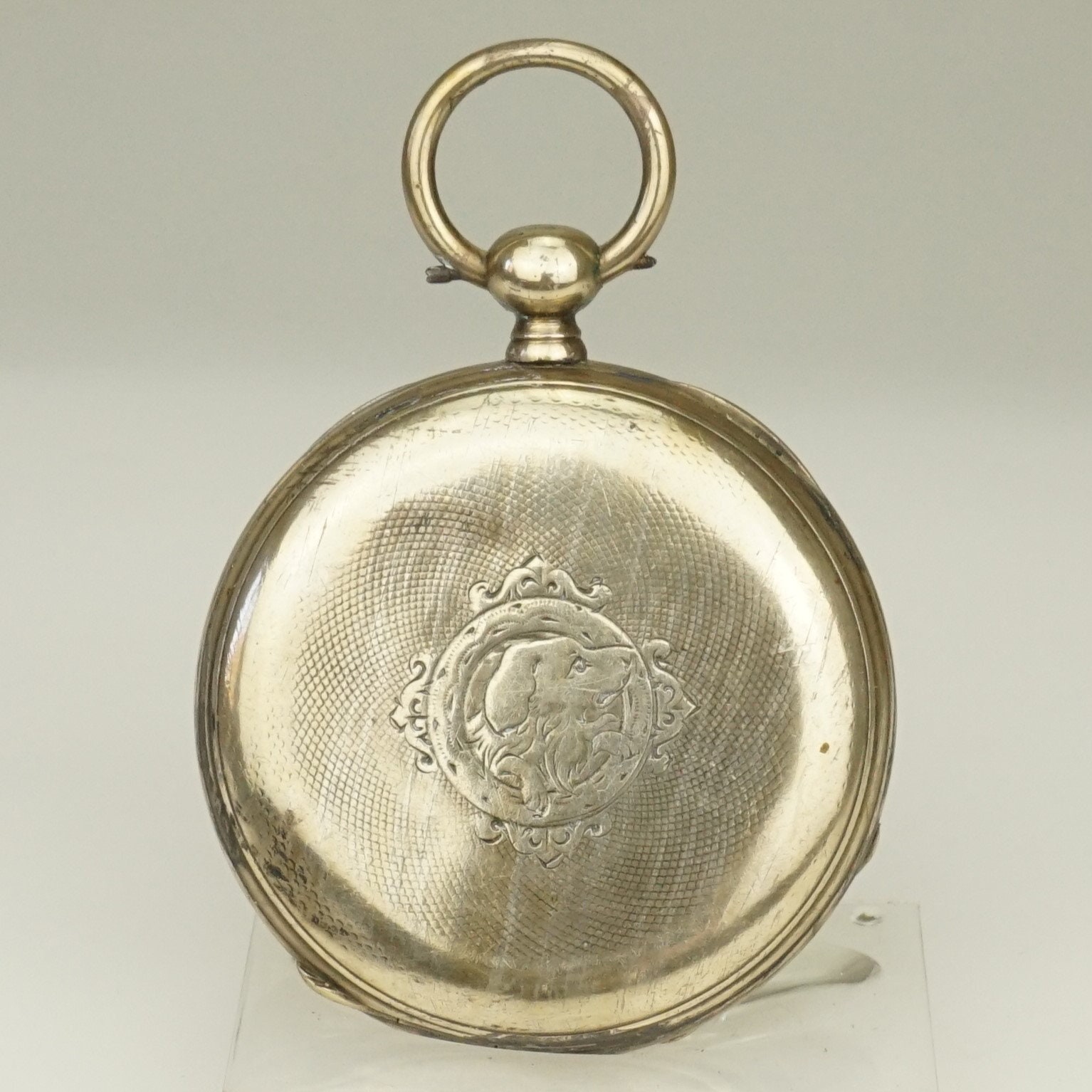 RARE Solid Silver Pocket Watch Antique Men's Ladies No Fusee Duplex ...