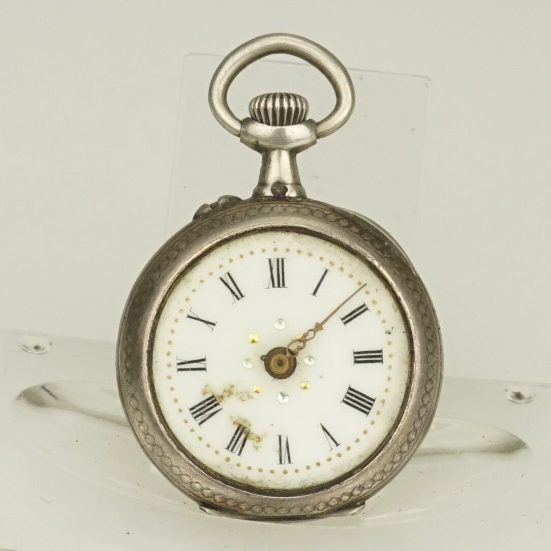 RARE Solid Silver Pocket Watch Antique Men's Ladies No - Etsy