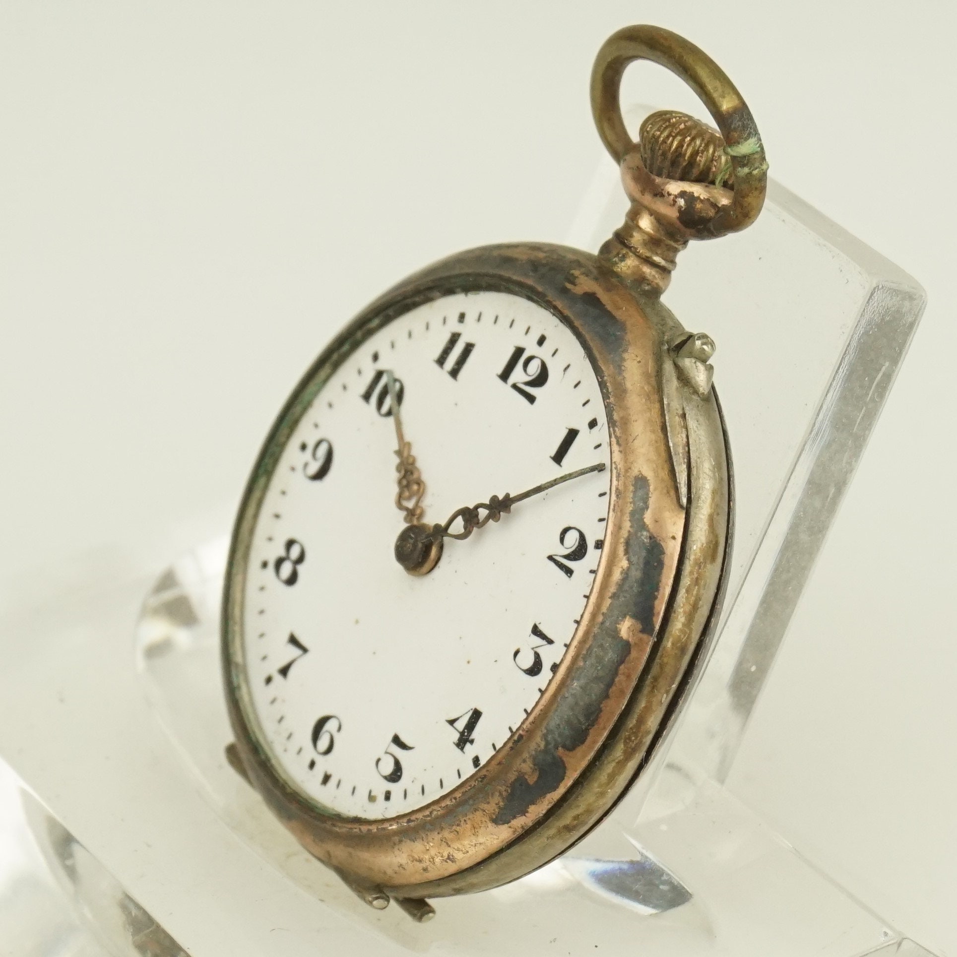 RARE Solid Silver Pocket Watch Antique Men's Ladies No - Etsy