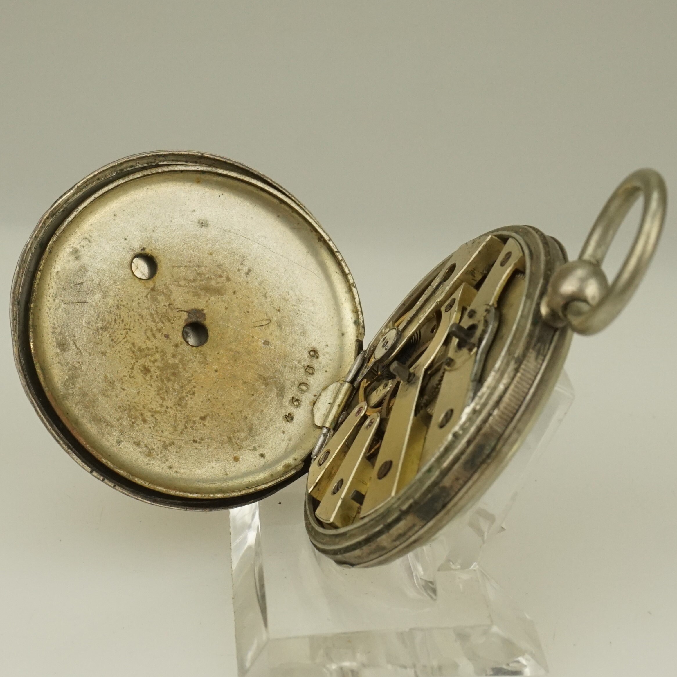 RARE Solid Silver Pocket Watch Antique Men's Ladies No - Etsy