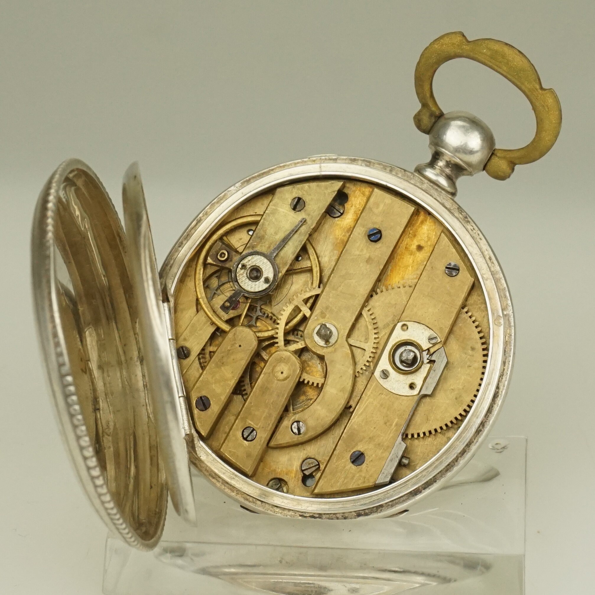 RARE Solid Silver Pocket Watch Antique Men's No Fusee - Etsy