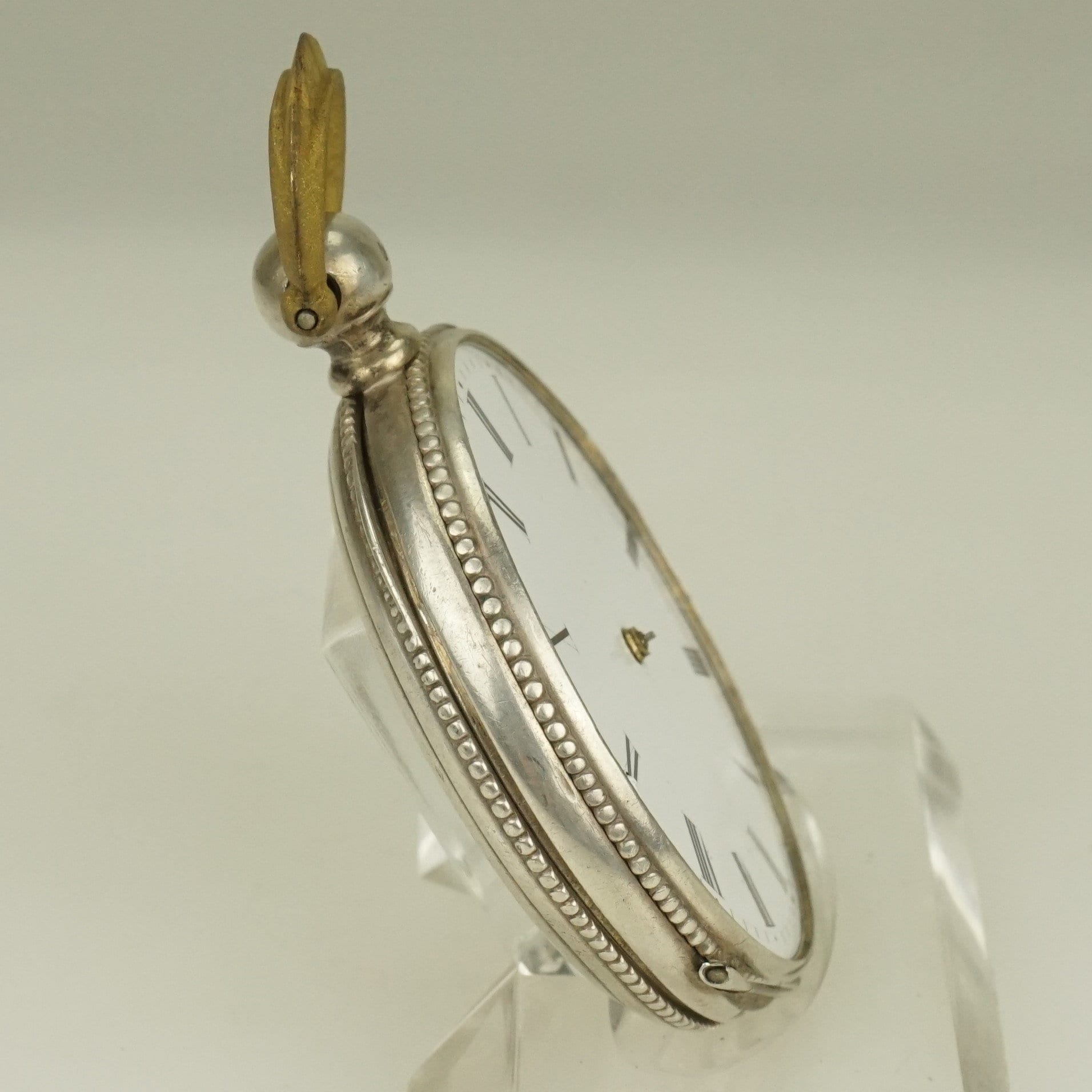 RARE Solid Silver Pocket Watch Antique Men's No Fusee - Etsy