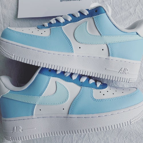 Baby Blue Custom Air Force One - Etsy