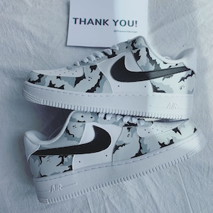 Camo Custom Air Force 1 Custom Hand Painted Designs Ideas - Etsy