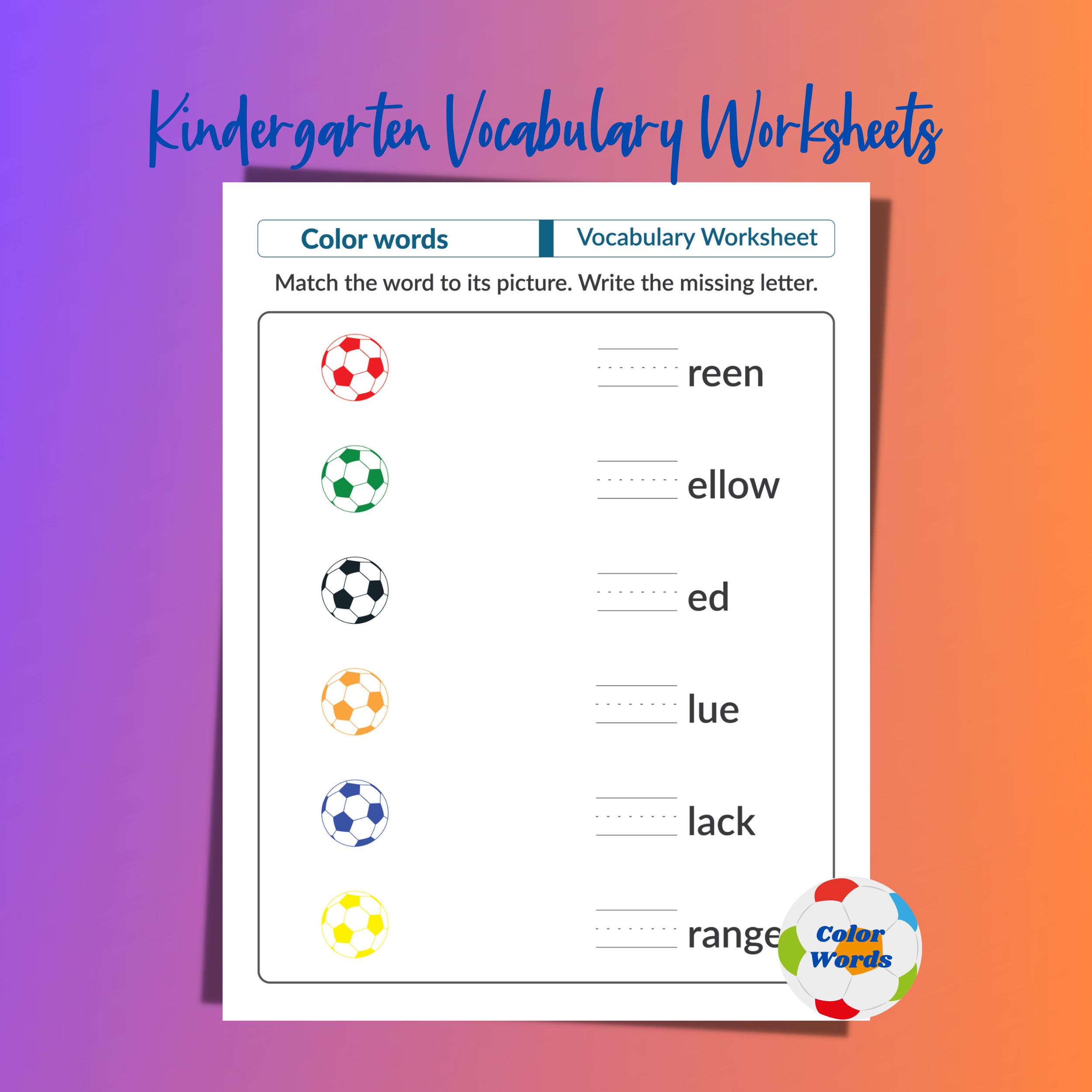 Toddlers Trace and Color Worksheets, Kindergarten, Teacher, Homeschool ...