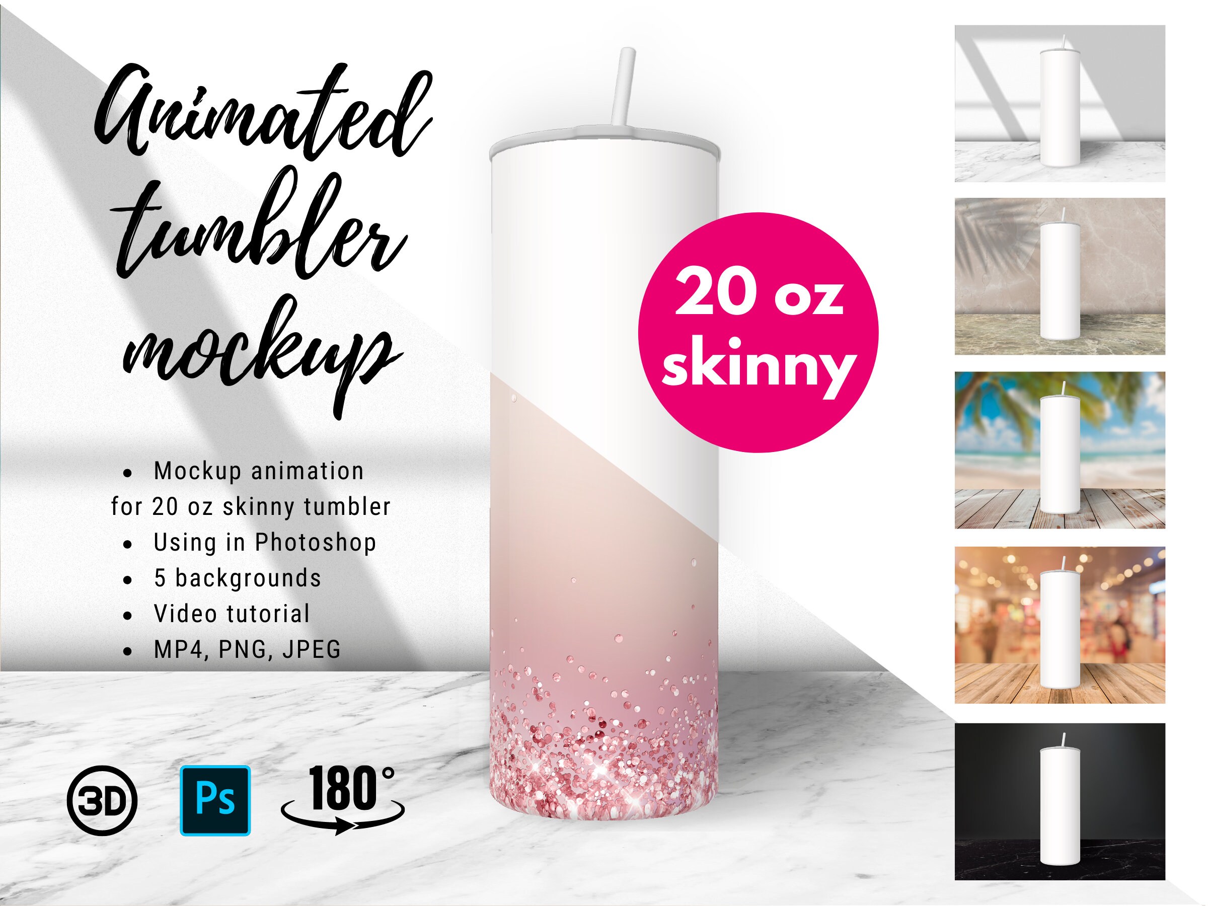 3d Tumbler Design - Etsy