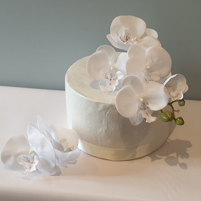 Orchid Cake Topper - Etsy