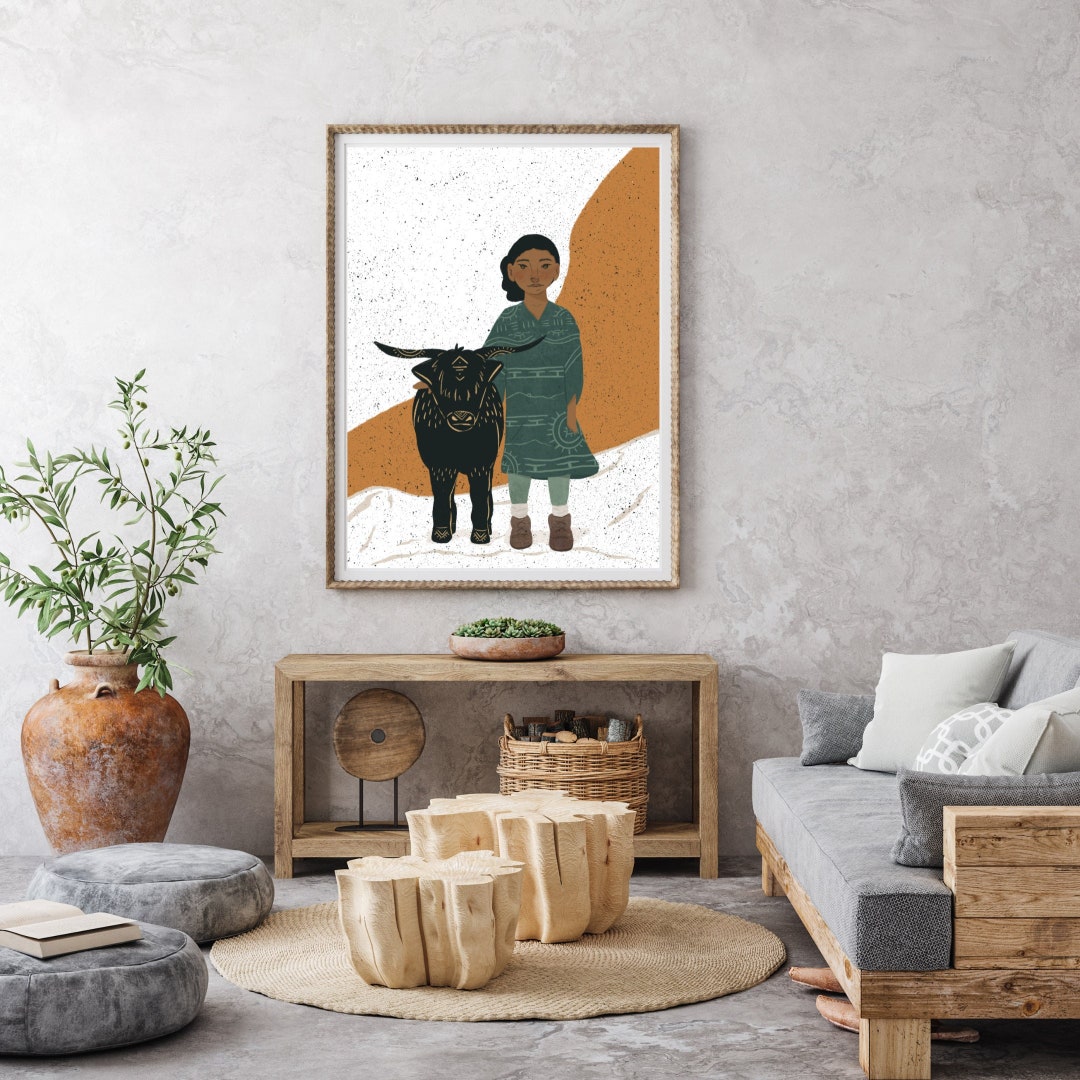 Mountains in Mongolia Wall Art | Digital Print - Etsy