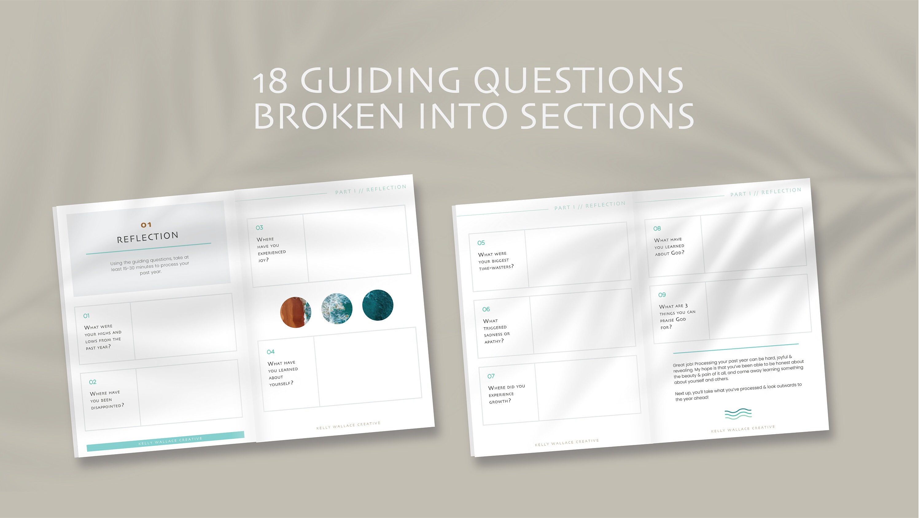 2023 Vision Board Workbook Printable Planner | Template - Etsy