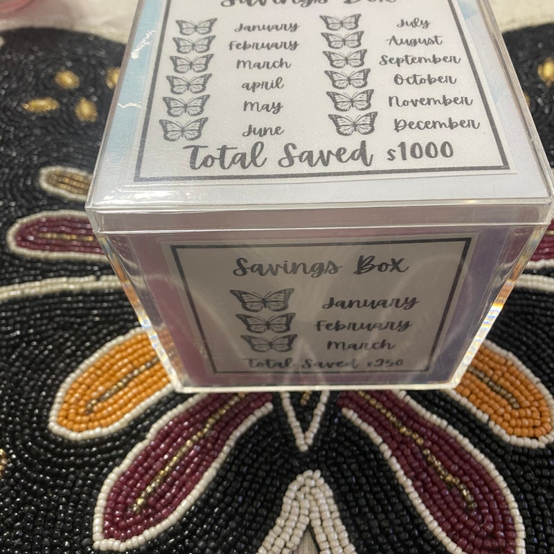 10000 Savings Box - Etsy