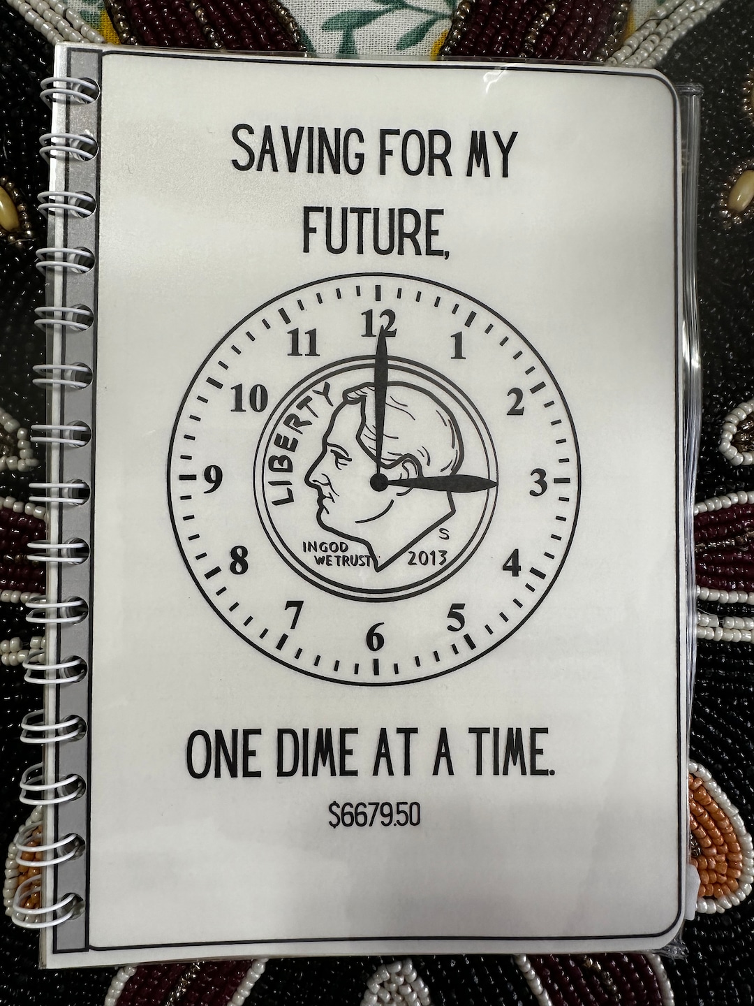 A Dime A Day Savings Challenge Book- Save 6679.50 - Etsy
