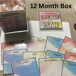 Dream Box-envelope Box for Cash Stuffing - Etsy