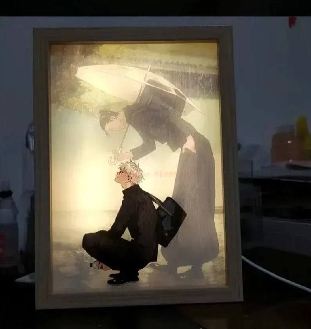 Gojo Satoru and Geto Suguru One Piece Jujutsu Kaisen JJK Art LED Night ...