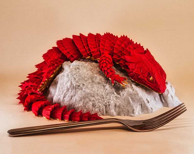 Armadillo Lizard - 20+ Colors to Choose From - Articulated Articulating ...