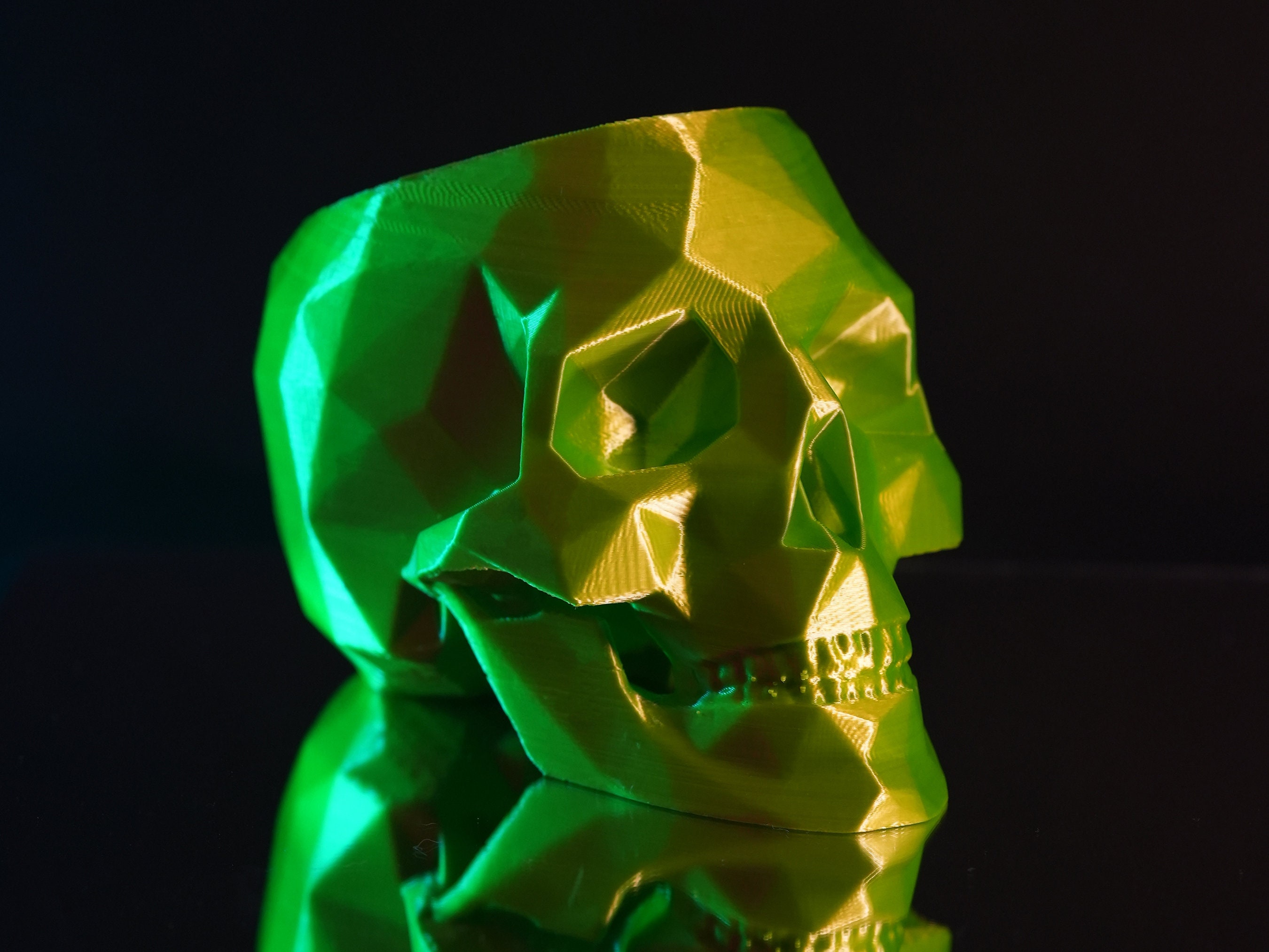 Polygon Skull Planter Pot | Home Decor | Indoor Planter Pot | Spooky ...