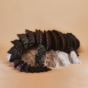 Armadillo Lizard - 20+ Colors to Choose From - Articulated Articulating ...